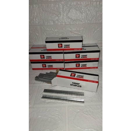 Jual ISI STAPLES GUN TACKER TIPE 1006 F ( MEREK PRIMERO ) 6 MM | Shopee ...