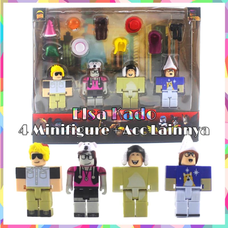 Jual Roblox Figure Set Mainan Minifigure Minecraft Game Brick | Shopee ...