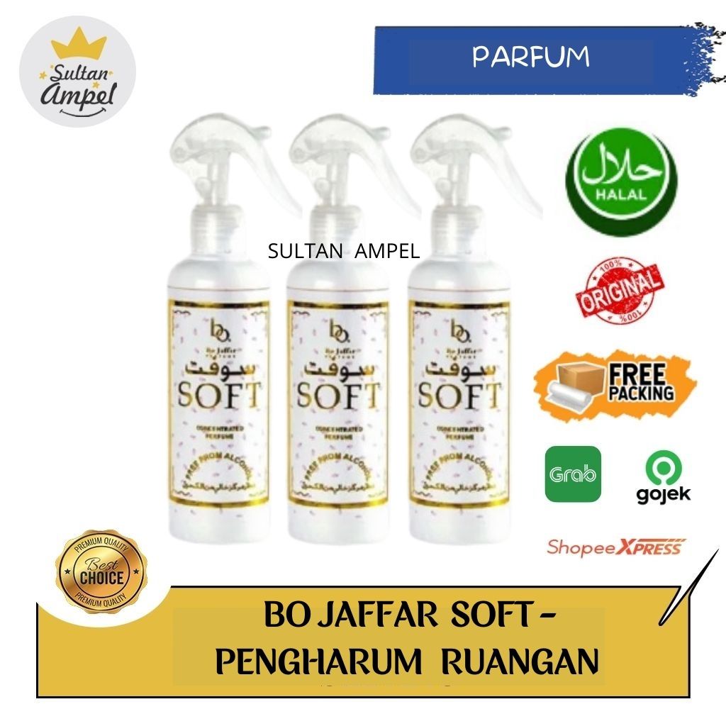 Jual Bo Jaffar SOFT Pengharum Ruangan Linen & Room Spray Arabian 250ml ...