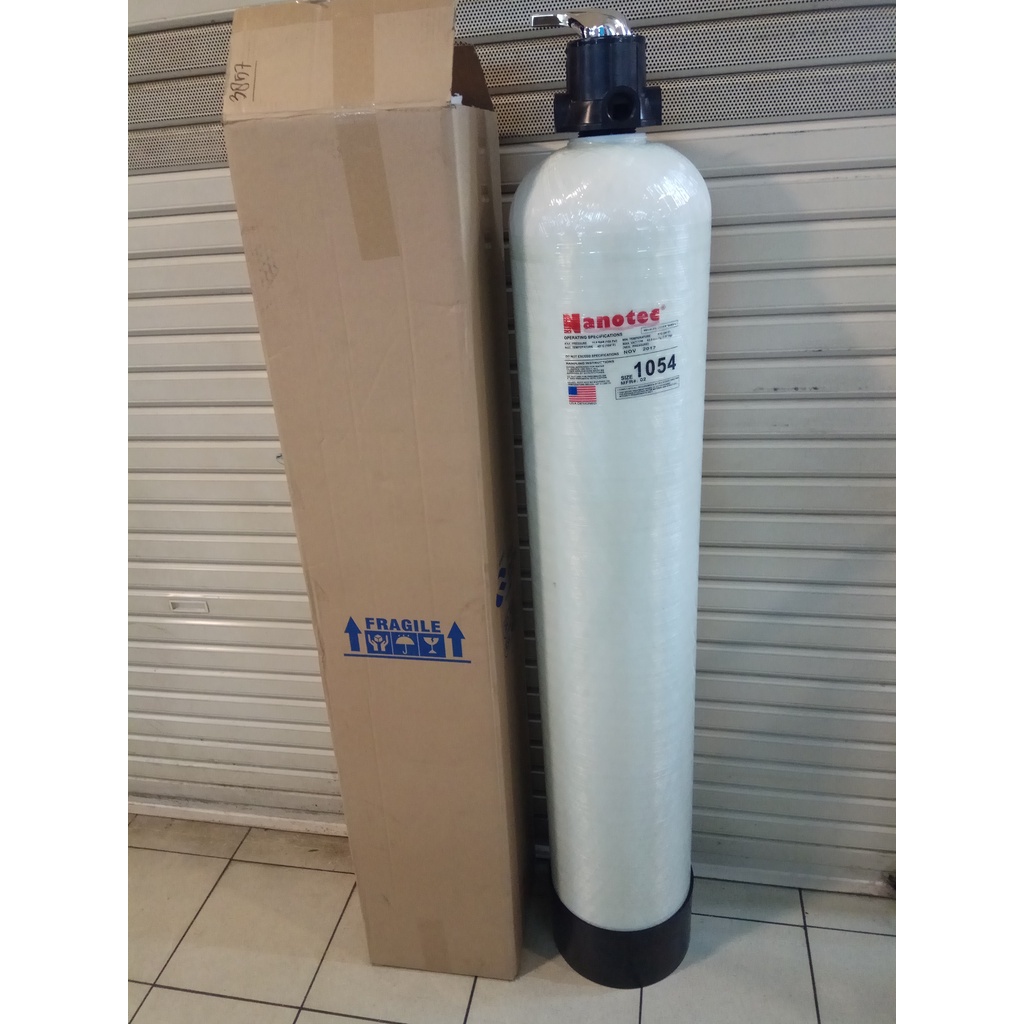 Jual TABUNG FILTER AIR - FILTER FIBER 10INCH - 1054 + HANDLE NANOTEC ...