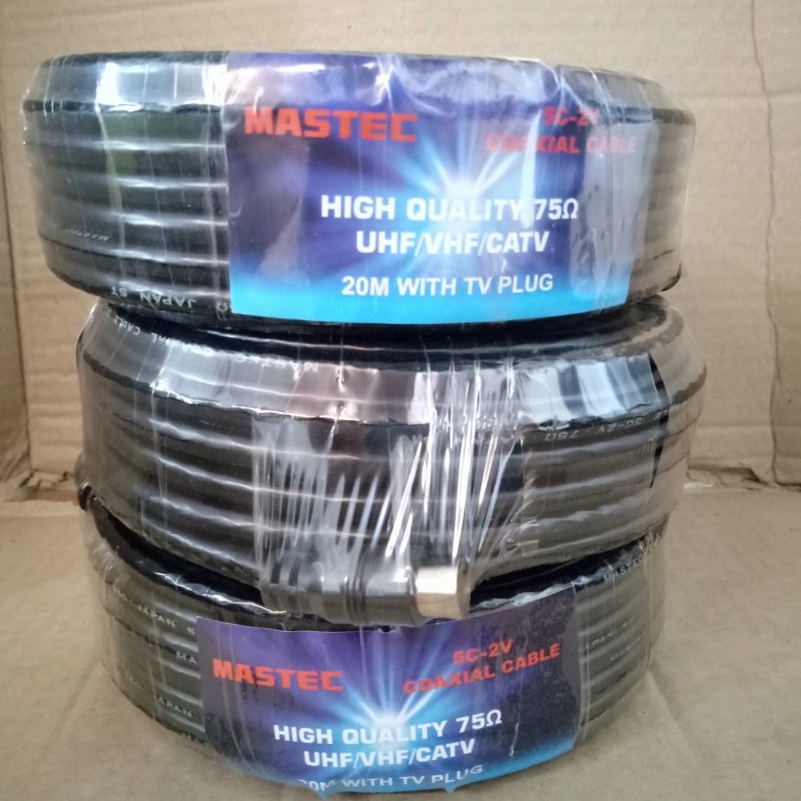 Jual Kabel TV Antena 5C 10,15,20 meter | Shopee Indonesia