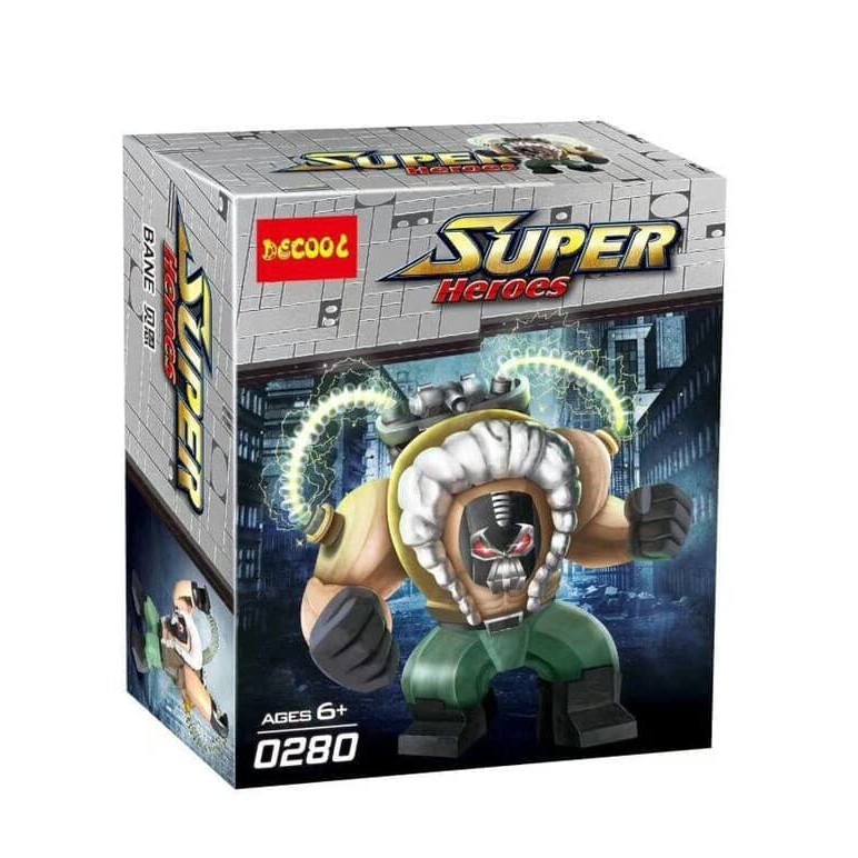 Jual NEW KT LEGO BANE MUSUH BATMAN BIG FIGURE SEPER HEROES BOOTLEG LEGO ...