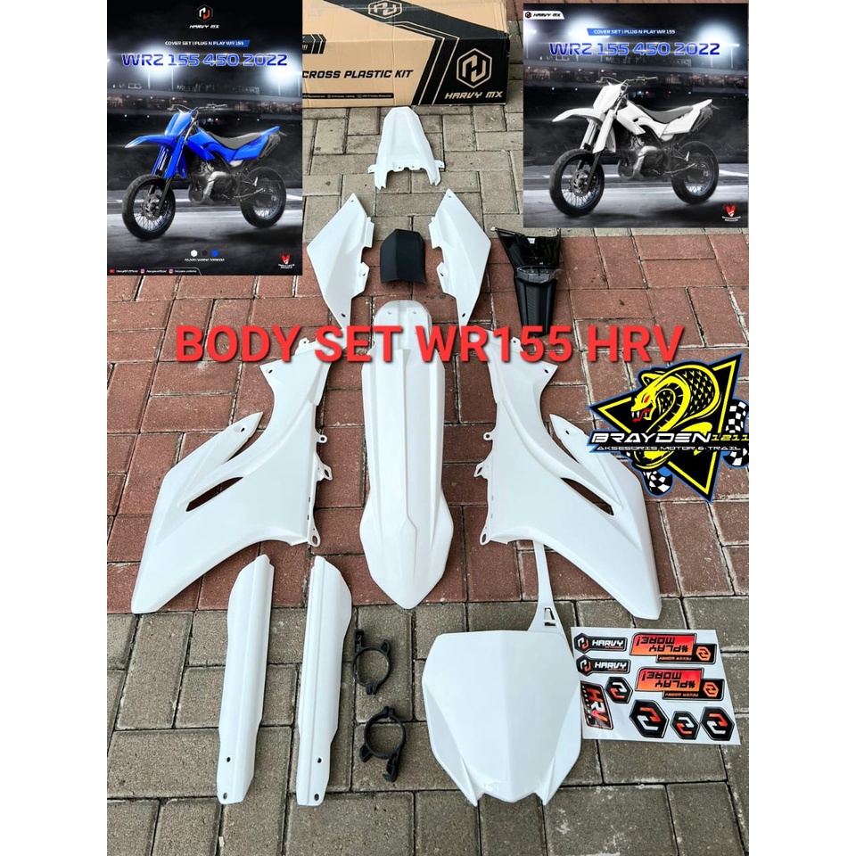 Jual BODY SET WR155 / COVER BODY YAMAHA WR155 / BODY KIT WR155 ...