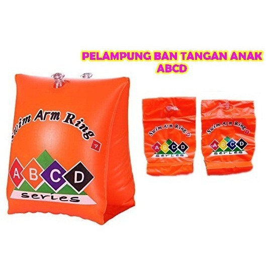 Jual luckybs PELAMPUNG BAN TANGAN ANAK ABCD | Shopee Indonesia