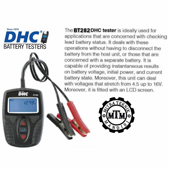 Jual ALAT BENGKEL DHC DIGITAL BATTERY-ACCU & SYSTEM ANALYZER TESTER ...