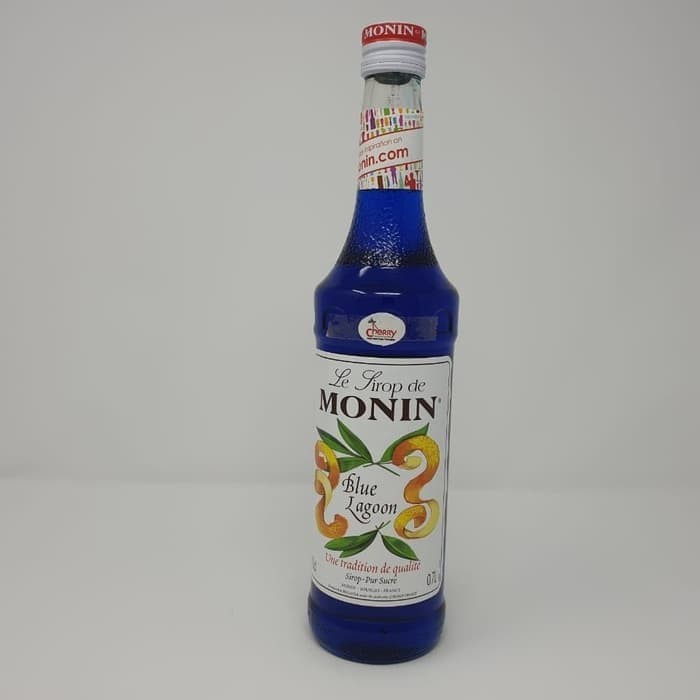 Jual SIRUP MONIN BLUE CURACAO / BLUE LAGOON 70 CL SYRUP | Shopee Indonesia