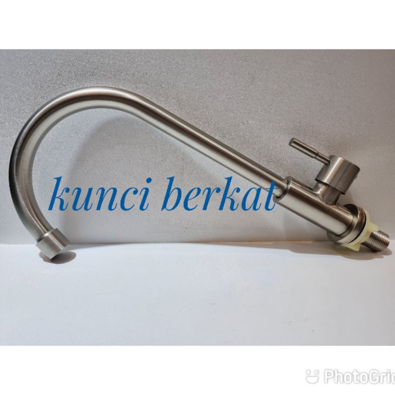 Jual Kran Angsa dari bawah/Keran Cuci Piring/Kran Angsa Doff | Shopee ...