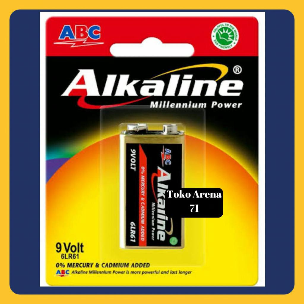 Jual Batu batere baterai battery batre ABC Alkaline kotak 9 volt 9v ...