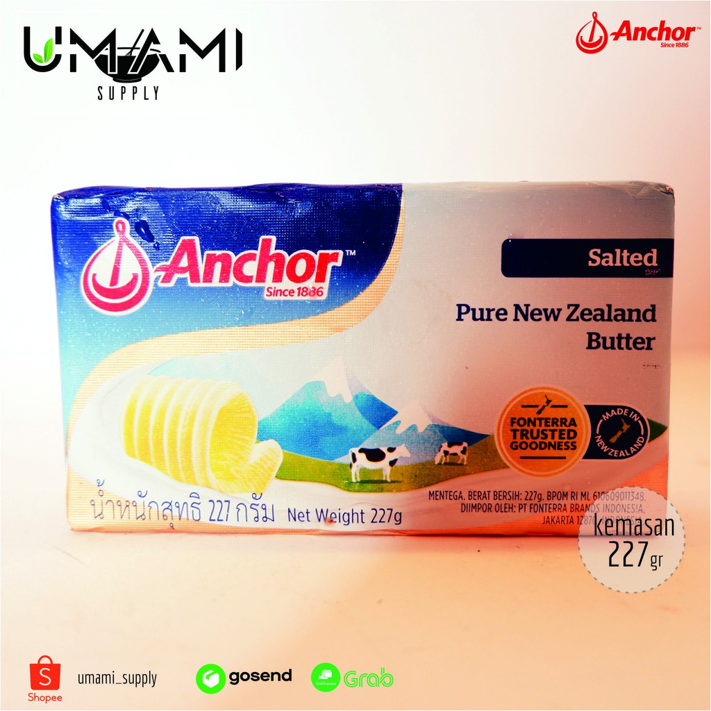 Jual Anchor - Salted Butter - 200gr | Shopee Indonesia