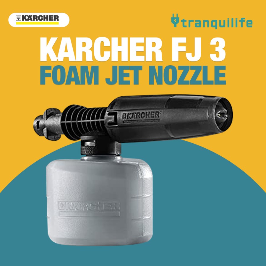 Jual Karcher FJ 3 Foam Jet Nozzle Extension Ujung Selang Tempat Botol ...