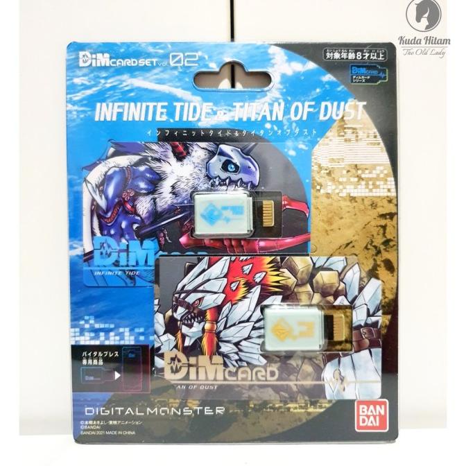 Jual Bandai Digimon Dim Card Dimcard Set Vol 02 Infinite Tide & Titan ...