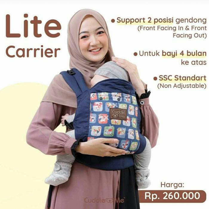 Jual Gendongan M Shape Lite Carrier Cuddle Me (Free sabun cuci ...