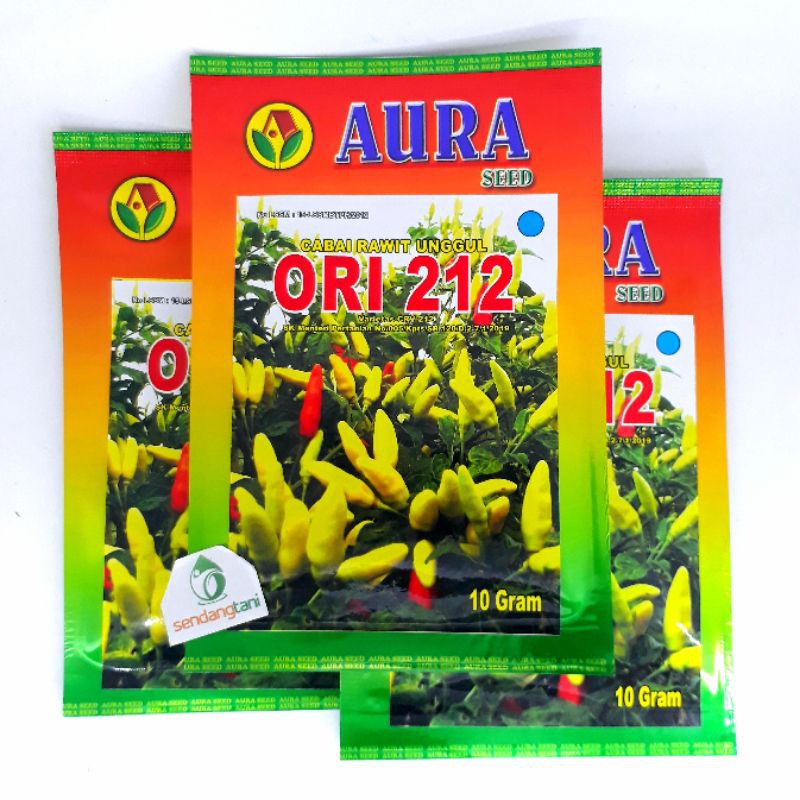 Jual Benih Cabe Rawit ORI 212 10 gr Aura Seed dan lainnya | Shopee Indonesia