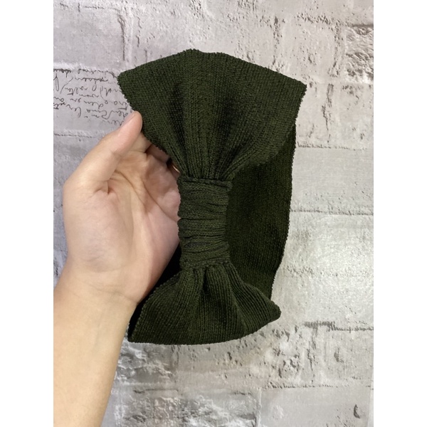 Jual Ciput Bandana Rajut Karet Ciput Bandana Karet Ciput Bandana Rajut Pita Rajut Pita
