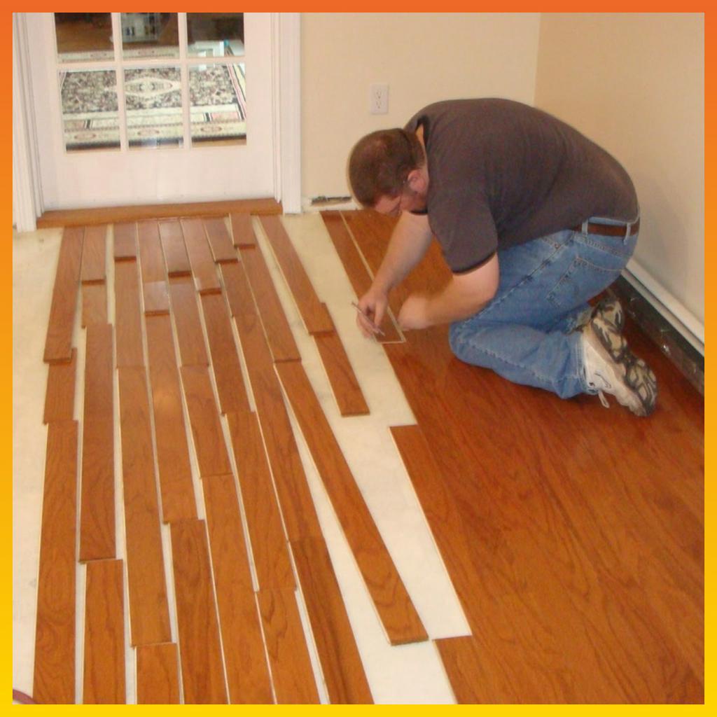 Jual Stiker Lantai Vinil Stiker Lantai Kayu Parket 91.5cm x 15,2cm ...