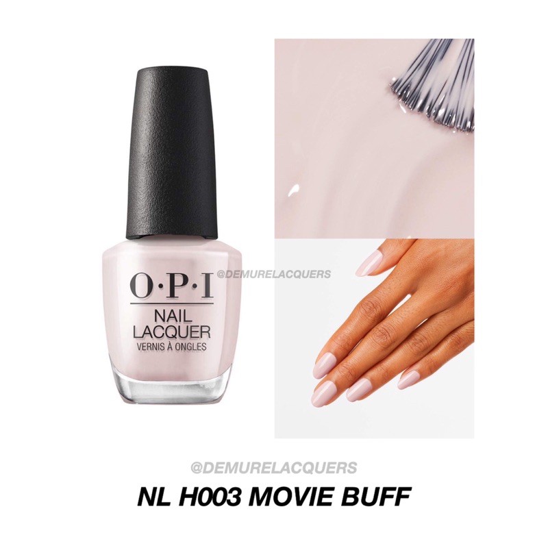 Jual OPI NL H003 - Movie Buff (HOLLYWOOD 2021) | Shopee Indonesia