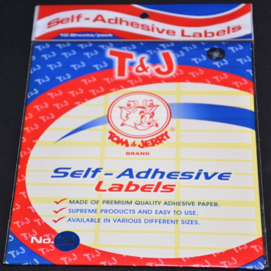 Jual Tom & Jerry Label Polos 126 ( 2 set - 20 lembar ) | Shopee Indonesia