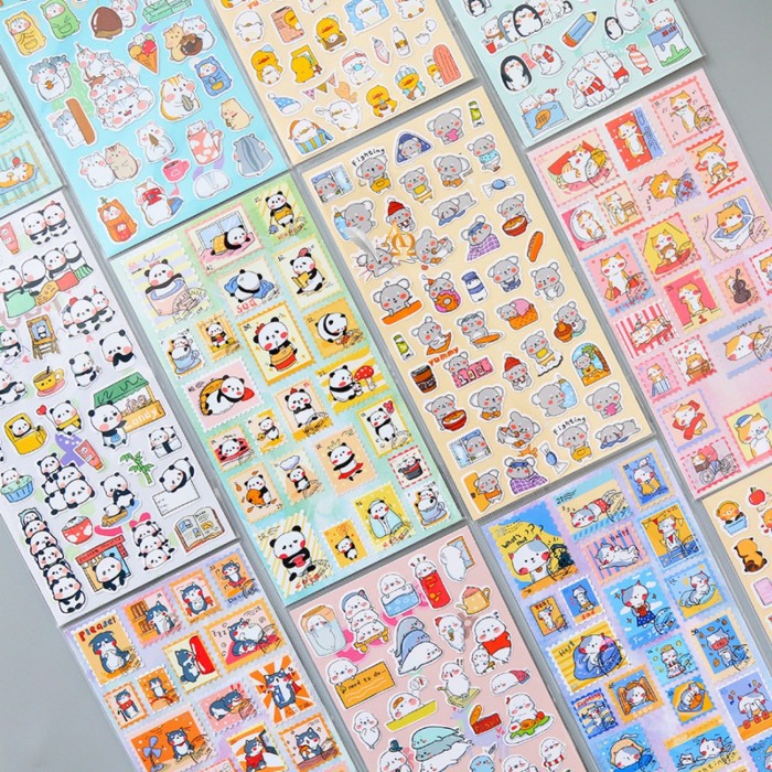 Jual Sticker Kartun Korea Lucu | Shopee Indonesia
