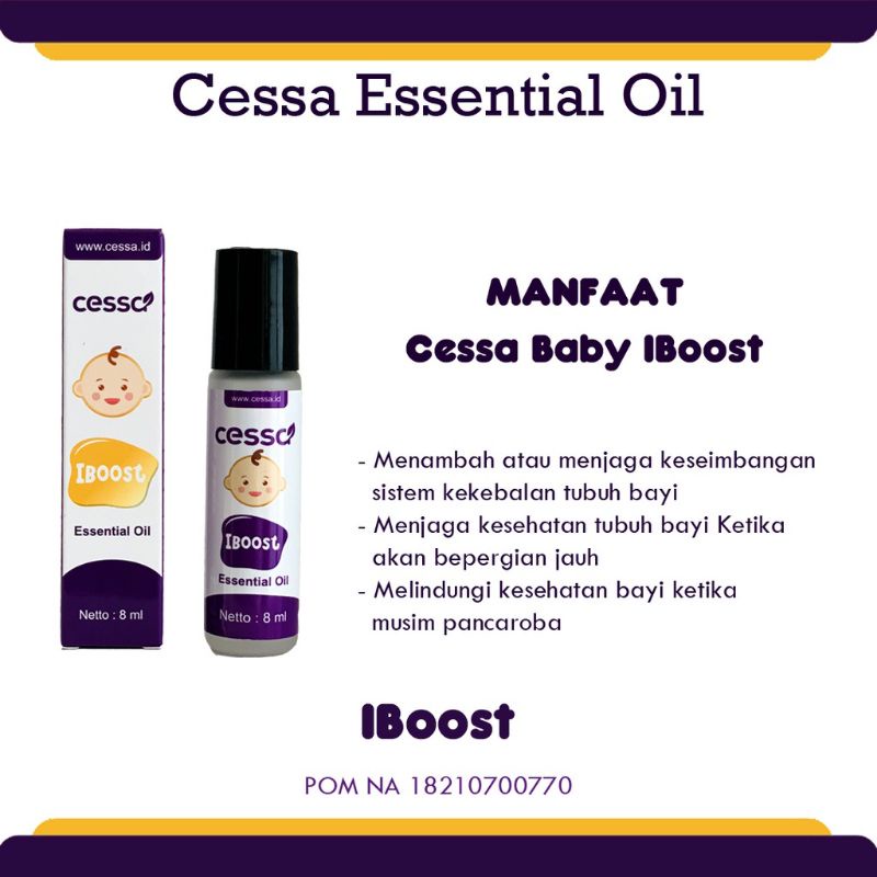 Jual CESSA BABY CESSA ESSENTIAL OIL BABY // Pereda batuk dan Pilek Bayi ...