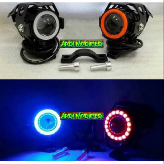 Jual Lampu sorot - lampu tembak U7 mini led | Shopee Indonesia