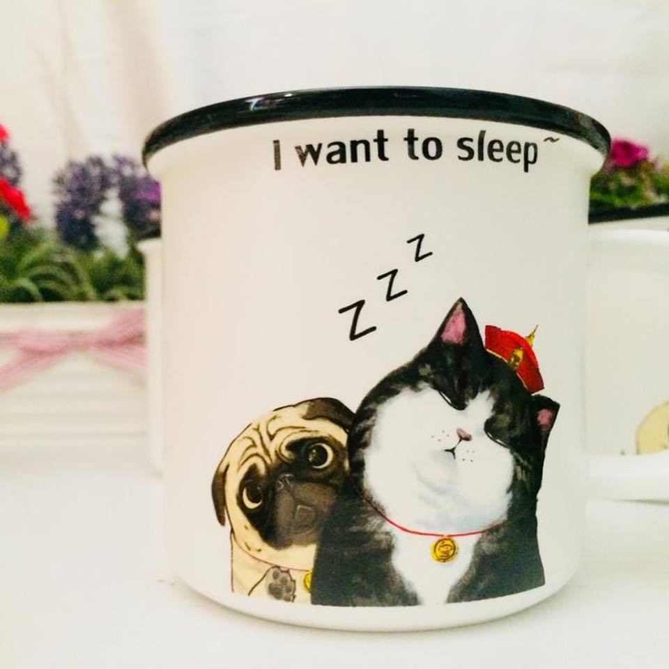 Jual MUG KUCING LUCU BAHAN KERAMIK PREMIUM DENGAN KOTAK PERALATAN MINUM ...