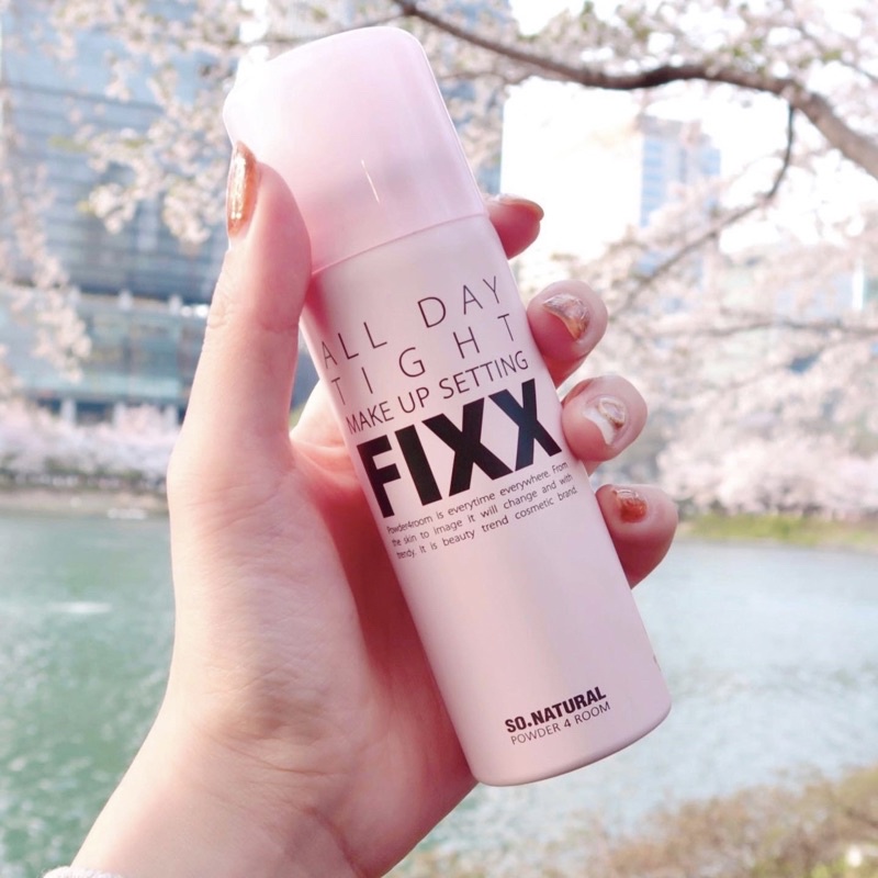 Jual So Natural All Day Tight Make Up Setting Fixx 120ml No Gas ...