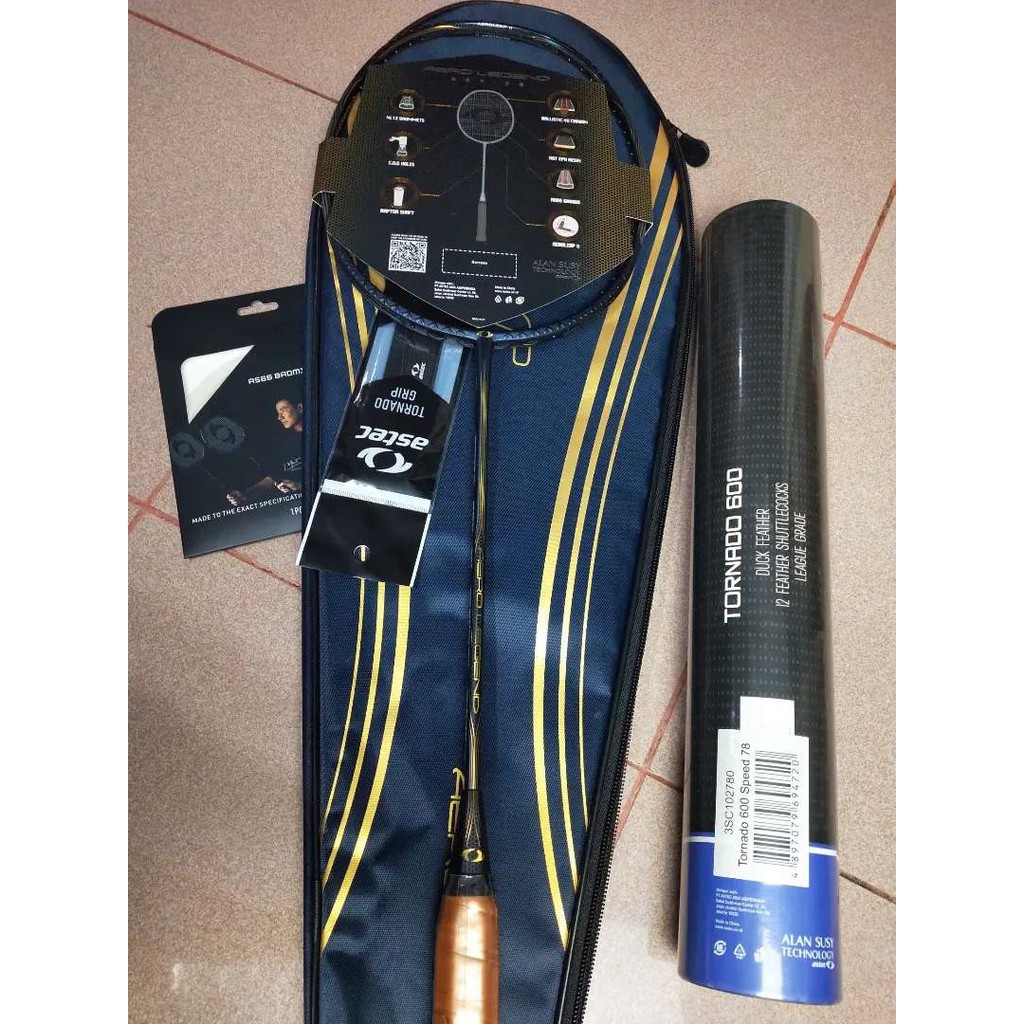 Jual RAKET BADMINTON HIGH END ASTEC AERO LEGEND NEW ORIGINAL100% BONUS ...