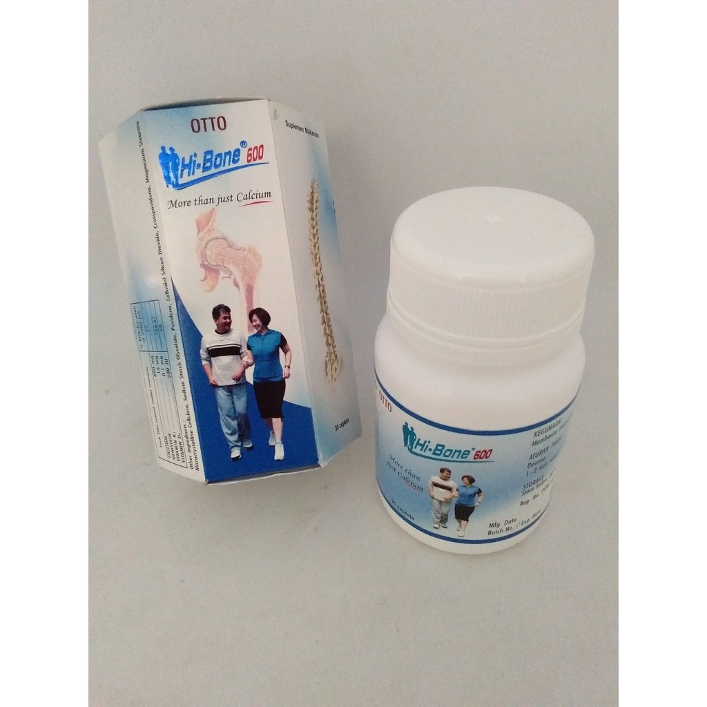 Jual Hi Bone 600 salut 30 Kaplet Kesehatan Tulang | Shopee Indonesia
