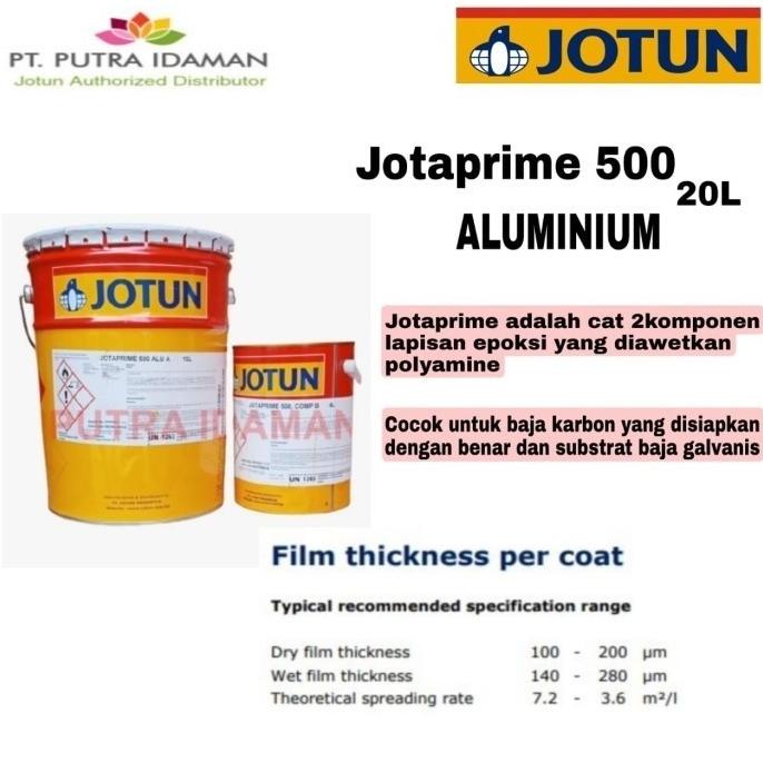 Jual JOTUN CAT EPOXY / JOTAPRIME 500 ALUMINIUM 20LTR / CAT KAPAL JOTUN Termurah | Shopee Indonesia