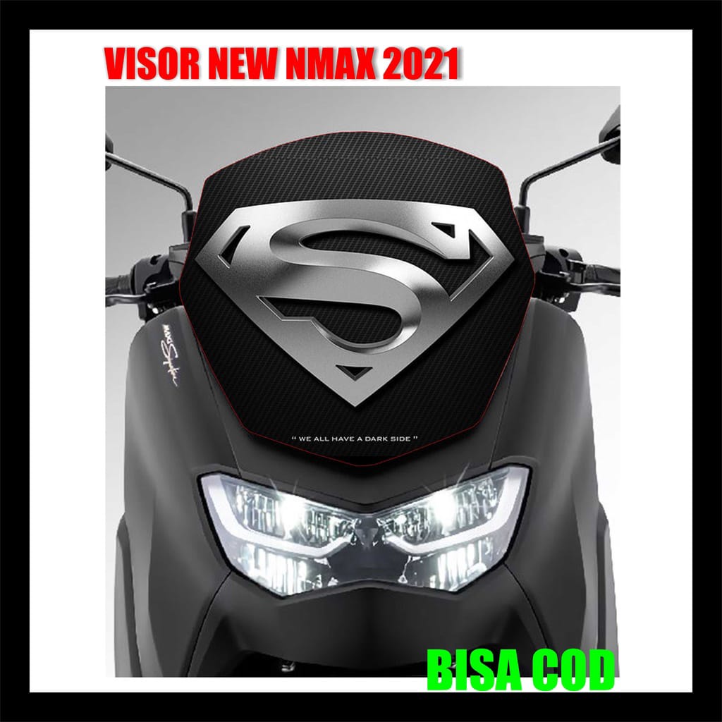 Jual Visor YAMAHA Nmax all new sticker visor nmax new tahun 2020-2022 ...
