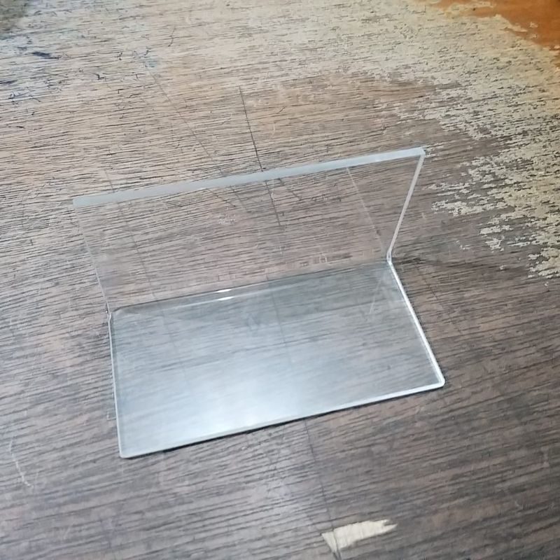 Jual Acrylic Siku L 3mm mika Siku Akrilik Marga Cipta | Shopee Indonesia