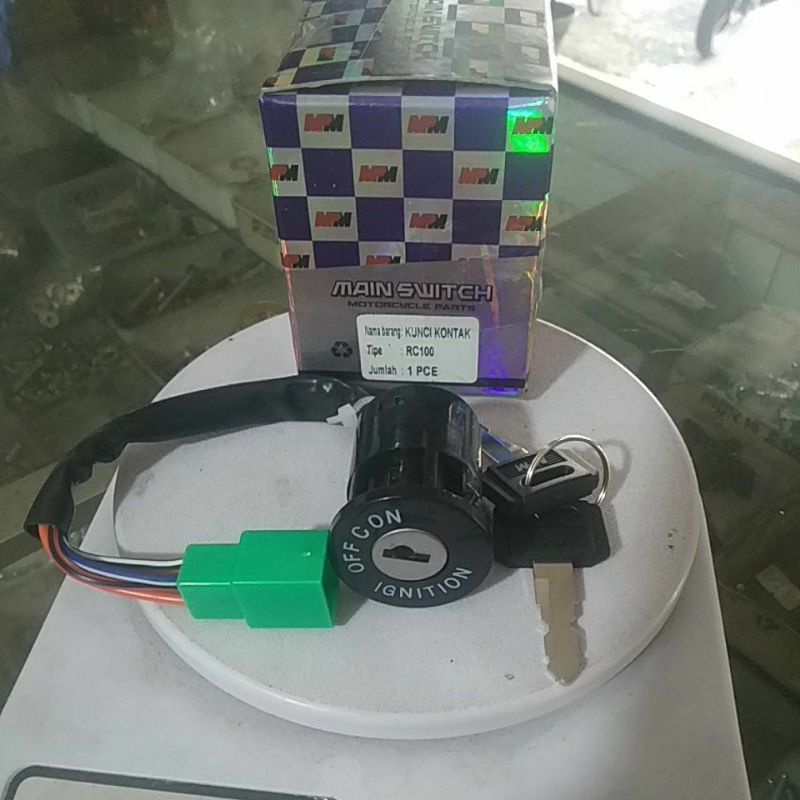 Jual MPM Main Switch Kunci Kontak Suzuki Rc 100 Rc 80 | Shopee Indonesia
