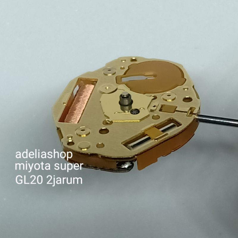 Jual MESIN JAM TANGAN MIYOTA SUPER GL20 & GL22 DUA JARUM | Shopee Indonesia
