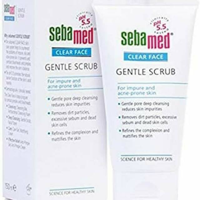 Jual SebaMed Clear Face Gentle Scrub 150mL | Shopee Indonesia