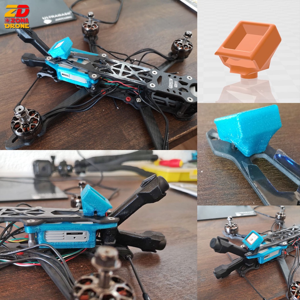 Jual Geprc Mark5 GPS BN-180 Mount FPV Drone 3D Print | Shopee Indonesia