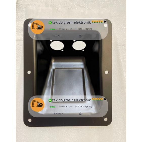 Jual Plat spikon speaker besi besar / terminal speakon speaker besi ...