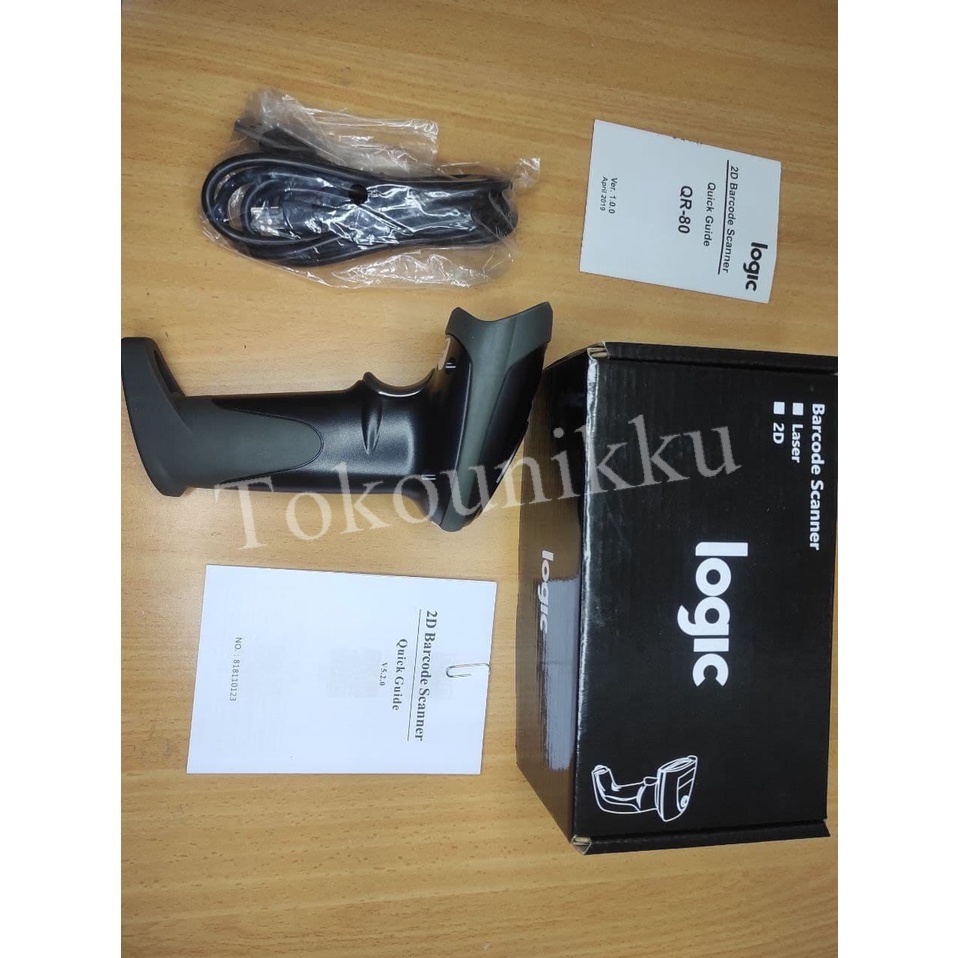 Jual Barcode Scanner Logic QR-80/CH-80 Image Based Scanner 1D 2D ...