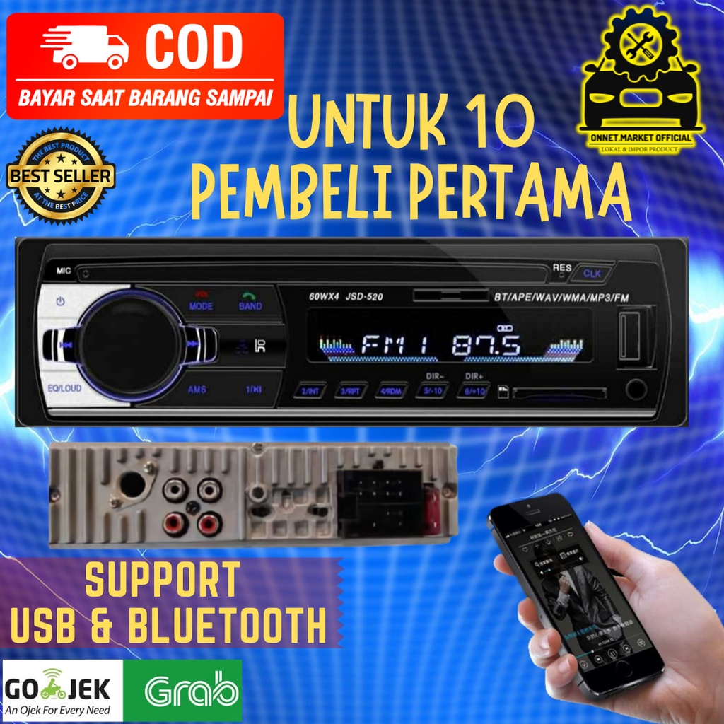 Jual Taffware Tipe Mobil Bluetooth Tip Mobil Standar Tape Mobil Standar ...