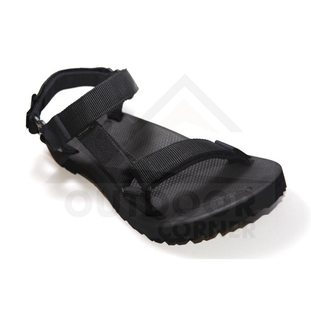 Jual PROMO Sandal Gunung CROP original Robust all Black Paragon Series ...