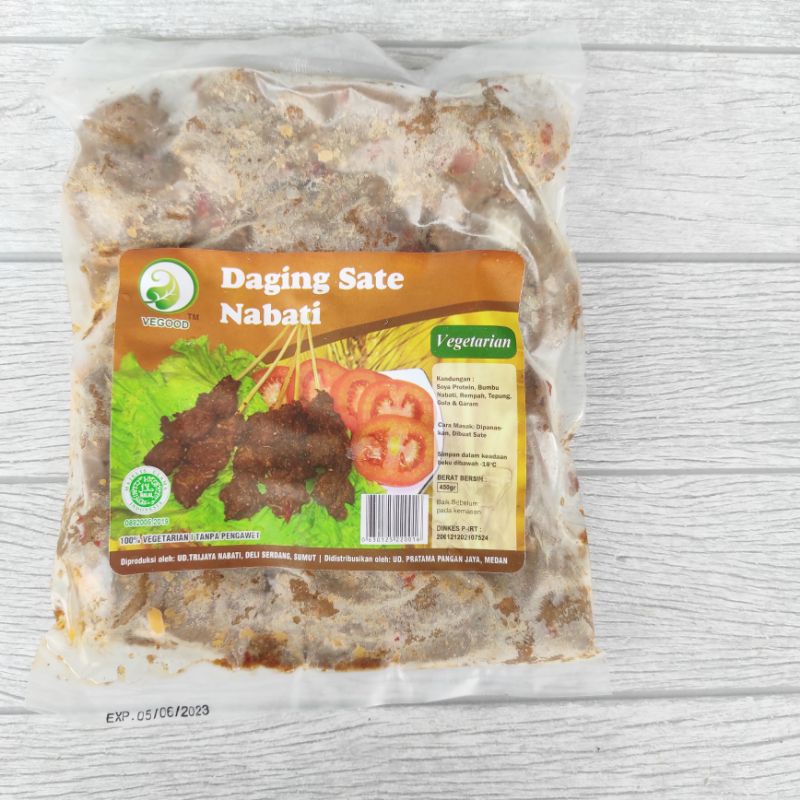 Jual Vegood Daging Sate Nabati 450g Vegetarian Vegan Beku | Shopee ...