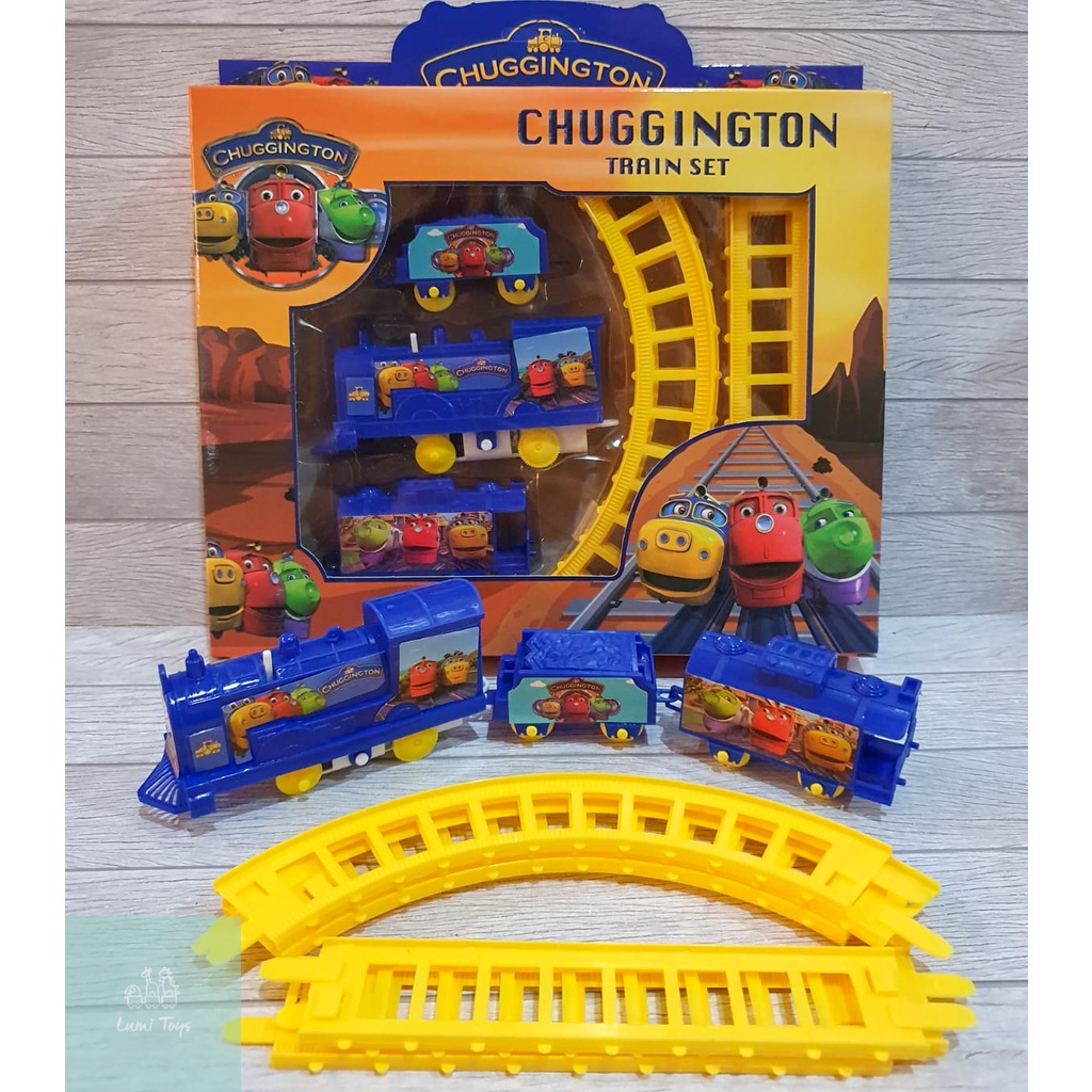 Jual Mainan Anak Kereta Keretaan Chuggington Train Set Battery | Shopee ...