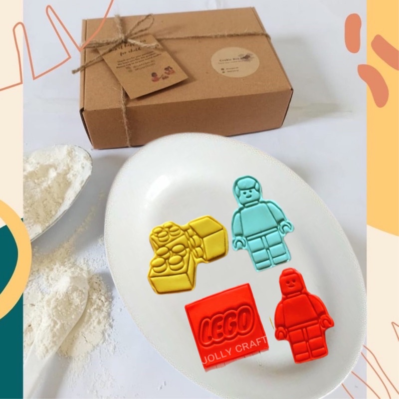 Jual cookies kit diy Lego| Diy cookies kit | cookies box kit diy ...