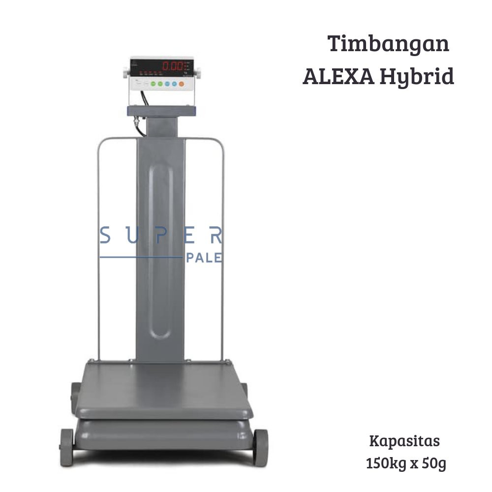 Jual Timbangan ALEXA Hybrid scale kapasitas 150kg | Shopee Indonesia