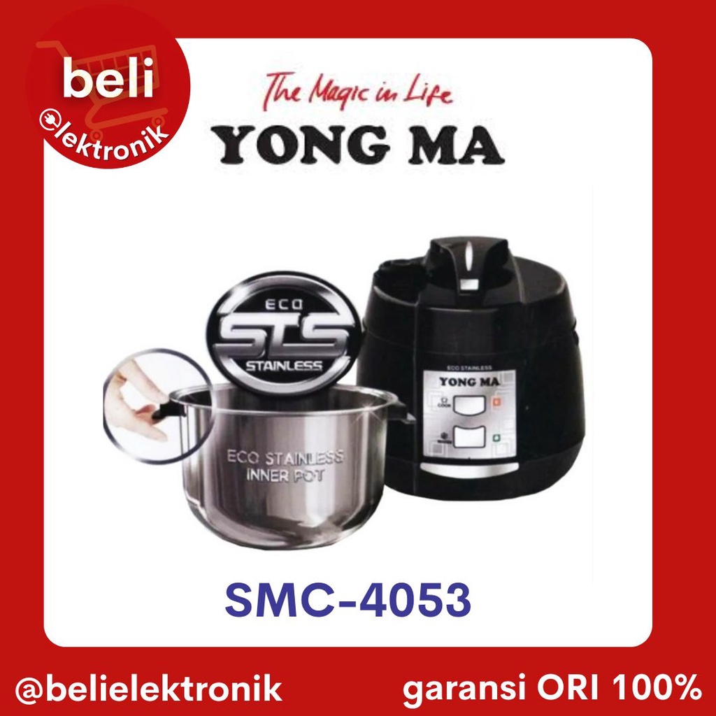 Jual YONG MA Rice Cooker Magic Com Penanak Nasi 3 IN 1 Anti Lengket ...