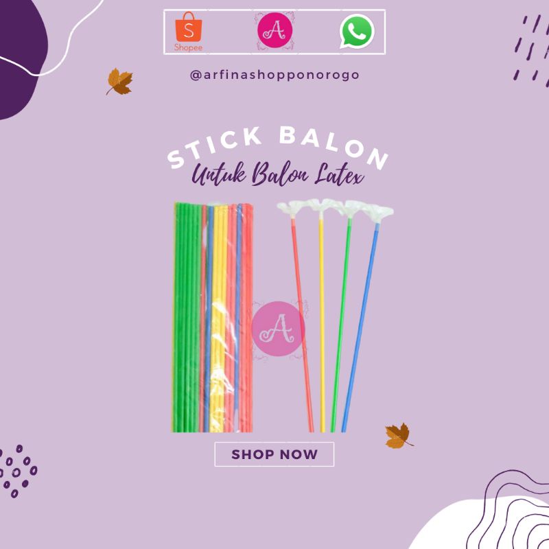 Jual STICK BALON LATEX | Shopee Indonesia