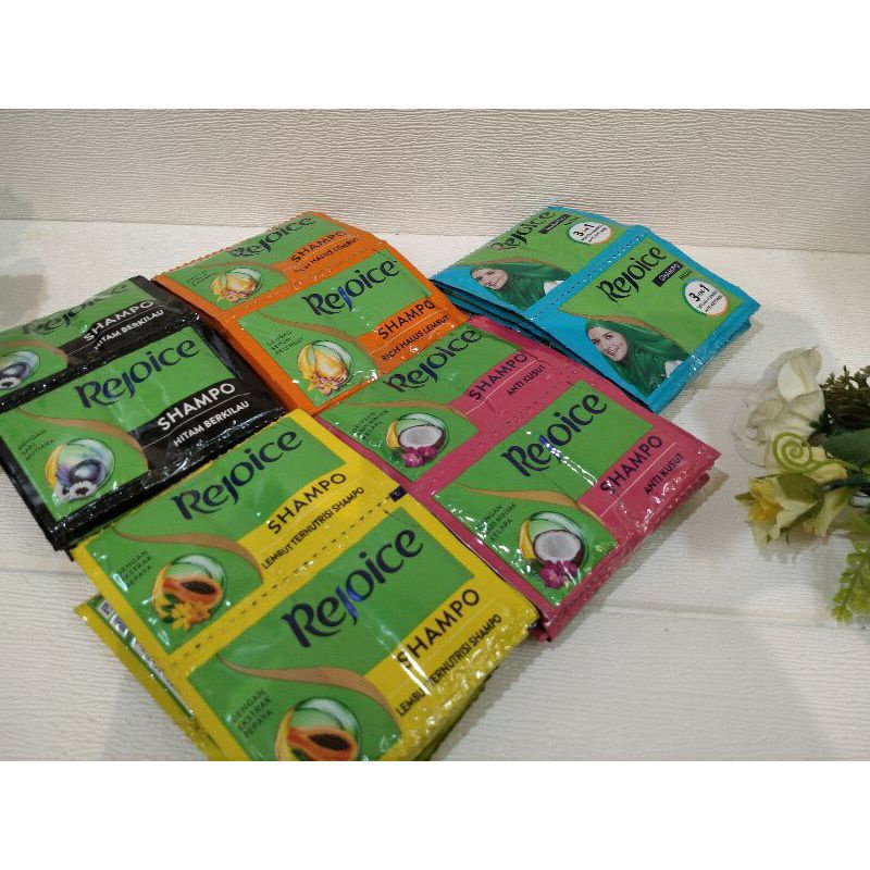 Jual Rejoice Shampoo Renceng isi 12 sachet | Shopee Indonesia