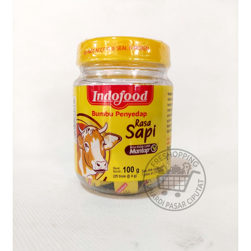 Jual INDOFOOD Bumbu Penyedap Kaldu Blok isi 25 | Shopee Indonesia