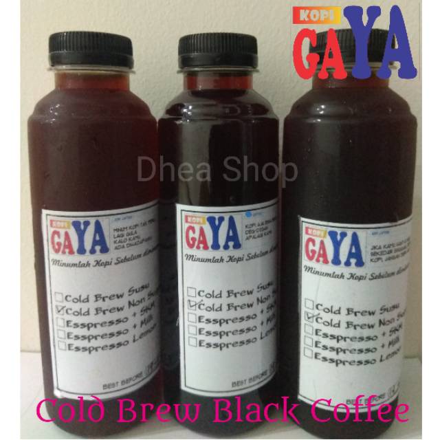 Jual Kopi Cold Brew (Black Non Sugar) | Shopee Indonesia