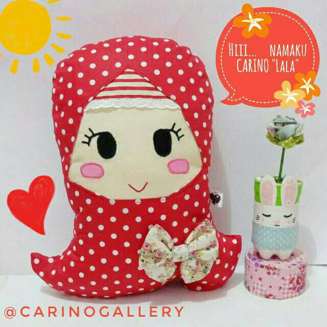 Jual Boneka Bantal Hias Muslimah Carino Lala, Lili, & Lulu | Shopee ...