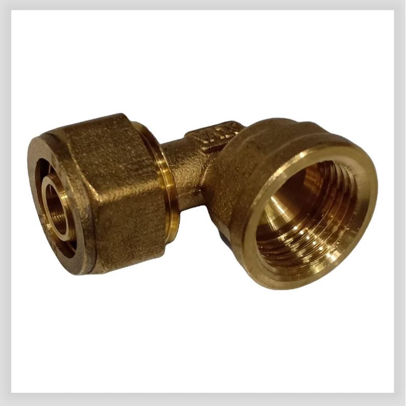 Jual KNEE DRAT DALAM 1/2" KUNINGAN / KENIE UNTUK SAMBUNG PIPA AIR PANAS | Shopee Indonesia